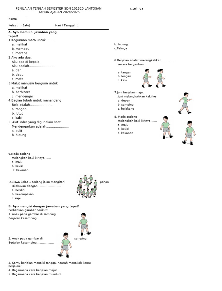 PTS KLS 1 2025 | PDF