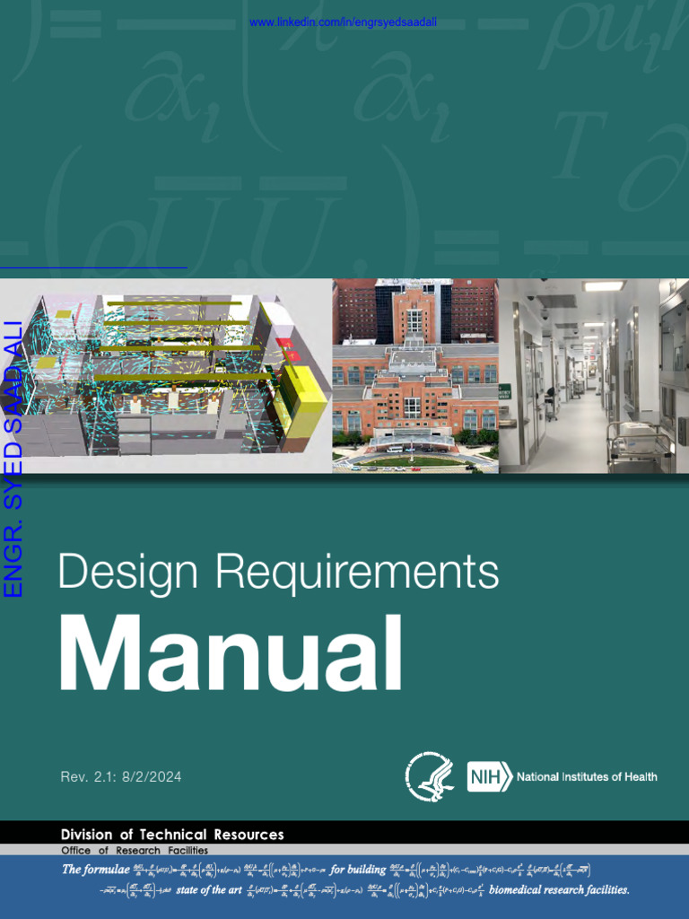 NIH Mechanical Design 1 | PDF | Ventilation (Architecture) | Laboratories