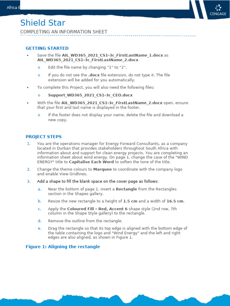 Instructions AIL WD365 2021 CS1-3c | PDF | Paragraph | Typefaces