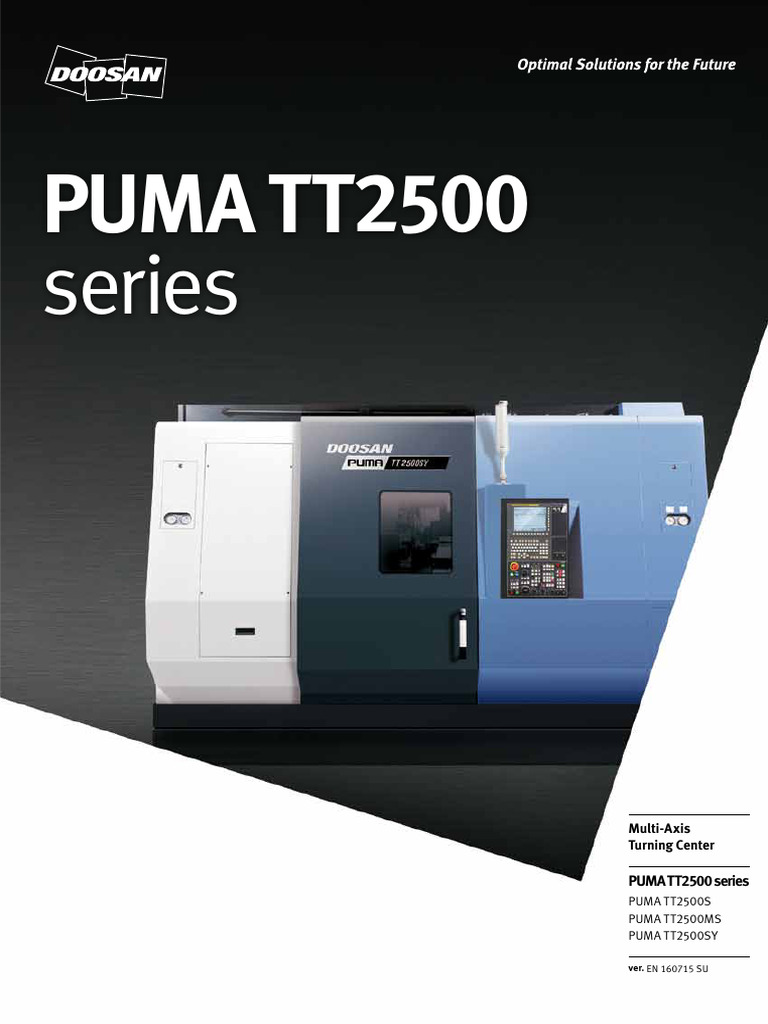 Puma Tt2500 Series English | PDF