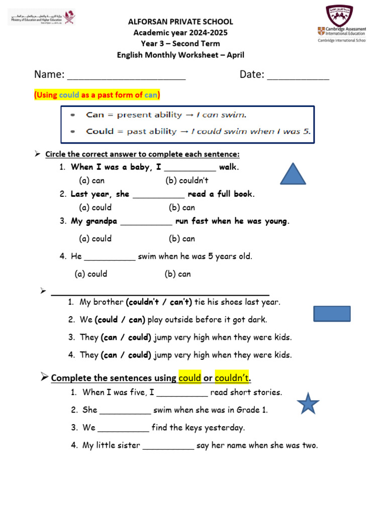 Y3 T2 Grammar Worksheet April 2025 | PDF | Linguistics | Grammar