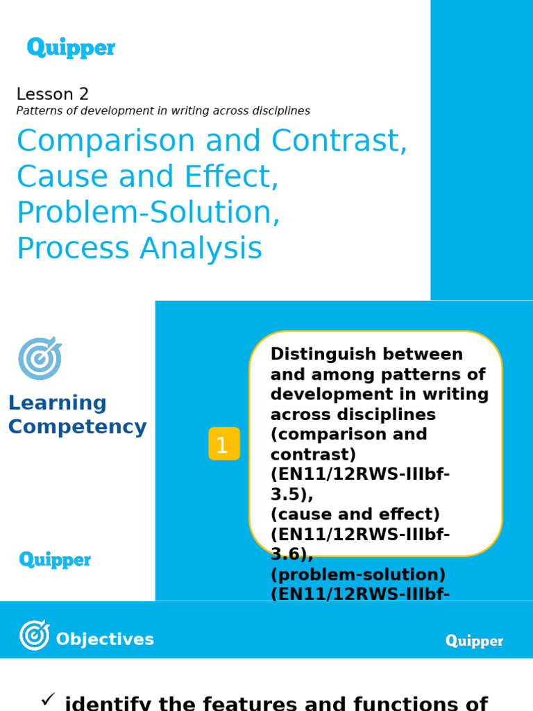 RW 11_12_Unit 5_Lesson 2_Comparison and Contrast_Cause and Effect ...