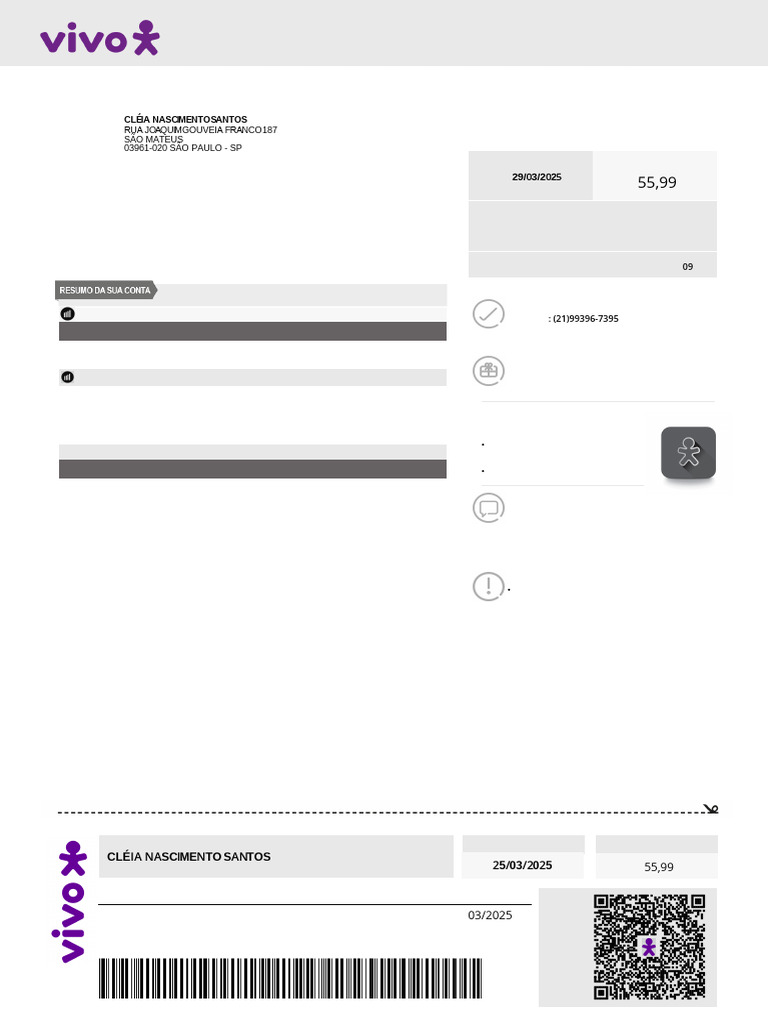 Fatura Vivo.. | PDF