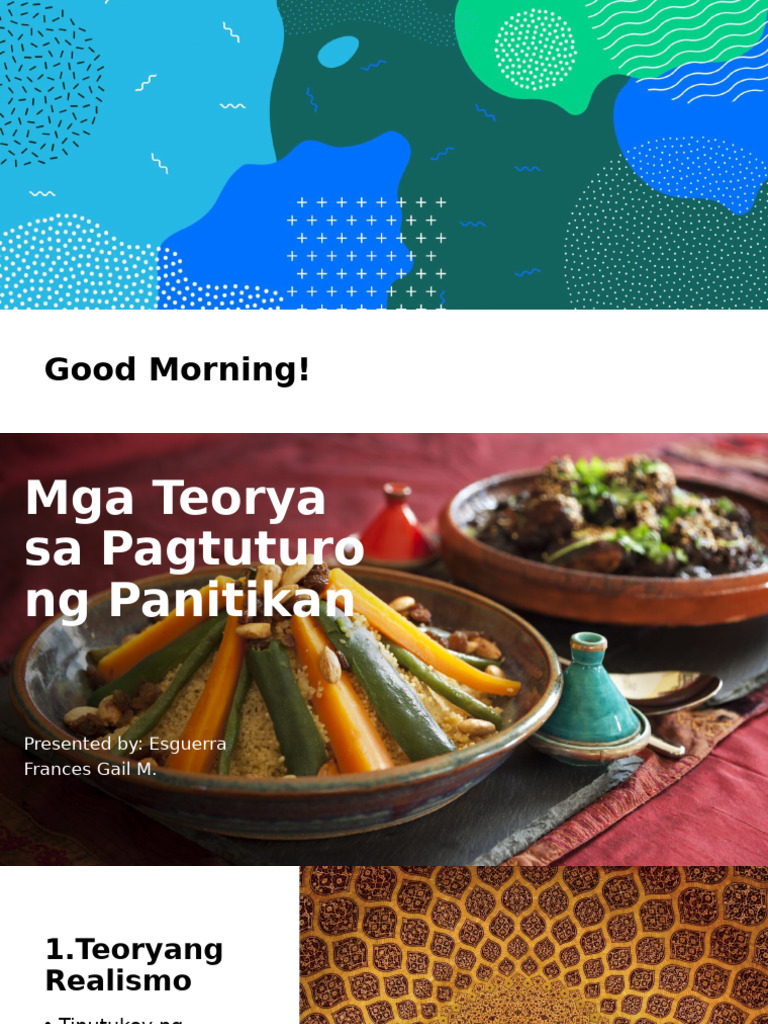 Filipino Report Teorya | PDF