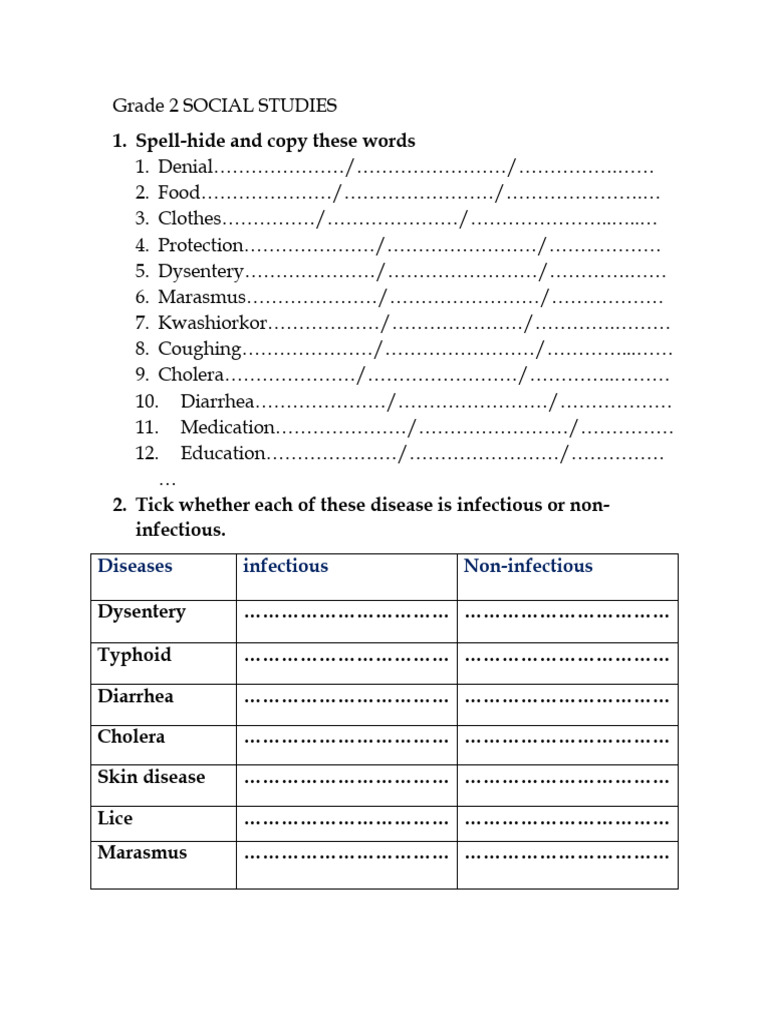 Grade 2 Social Studeis 4 | PDF | Medical Specialties | Medicine