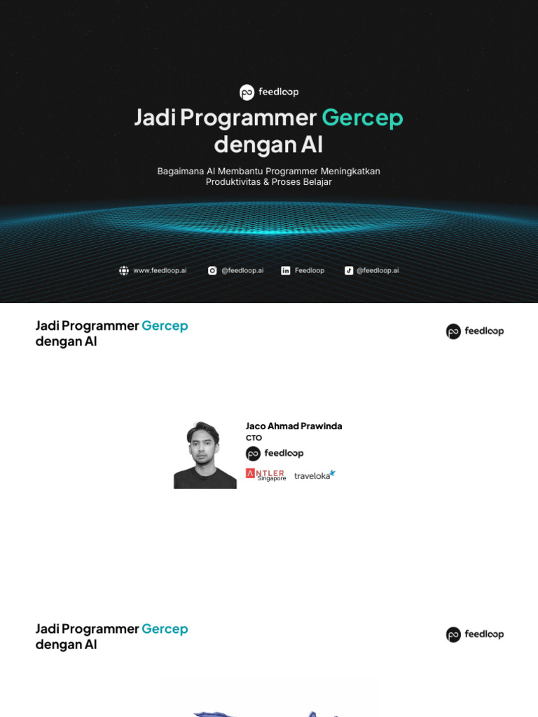 Jadi Programmer Gercep Dengan AI | PDF