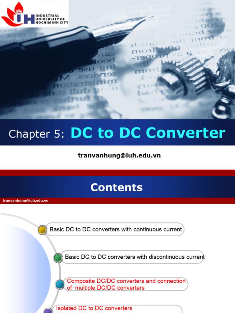 12 - Chapter 5 - DC To DC Converter II | PDF | Rectifier | Direct Current