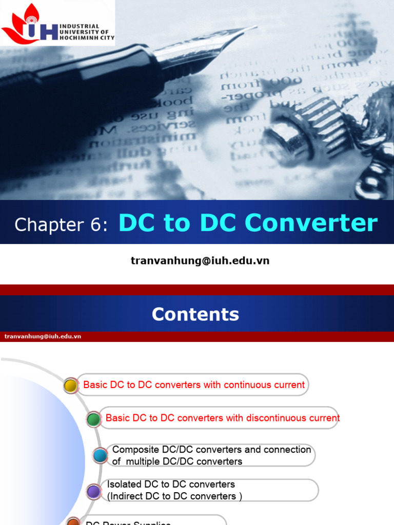 DC to DC Converter Basics Explained | PDF | Electricity | Computer ...