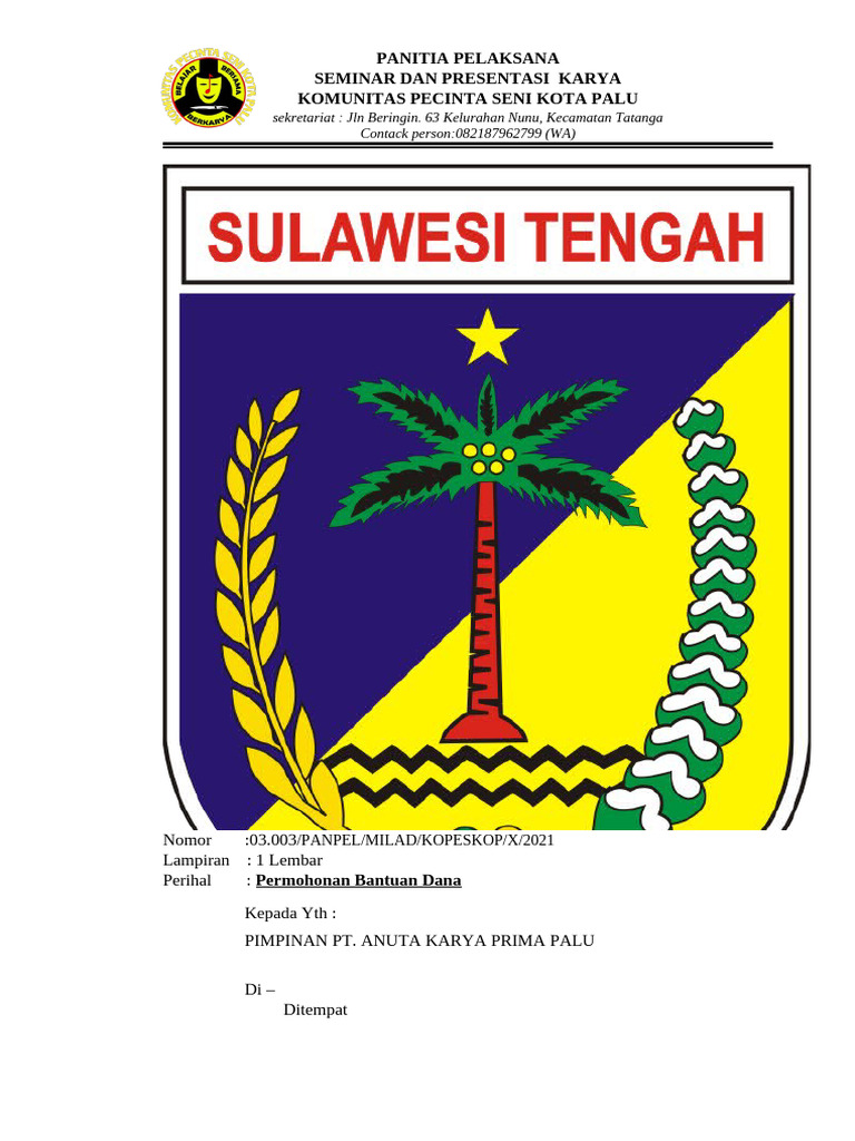 (Contoh) Proposal | PDF