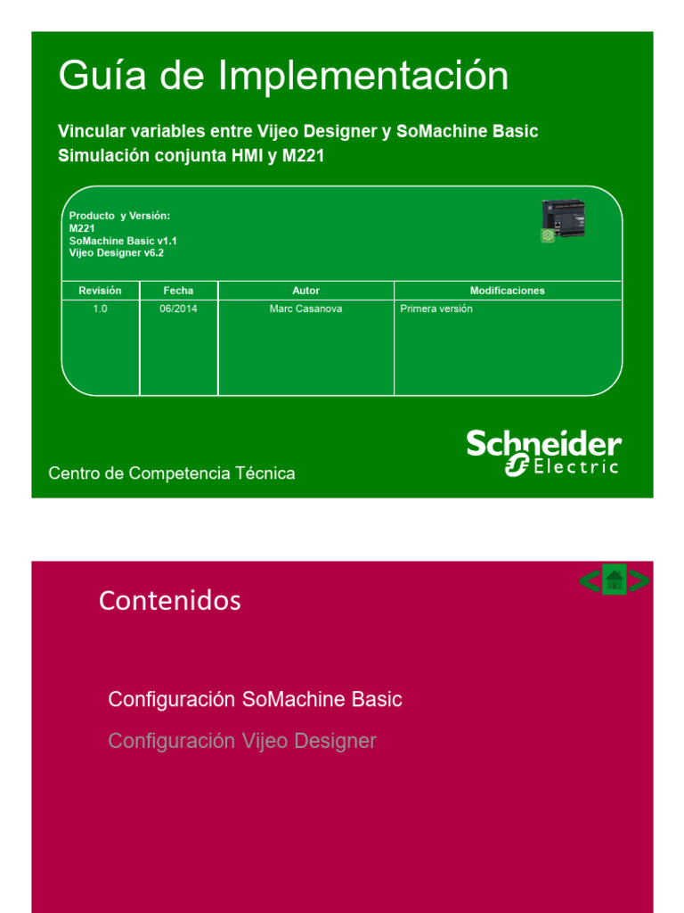 Enlazar Variables Vijeo Designer - SoMachine Basic | PDF