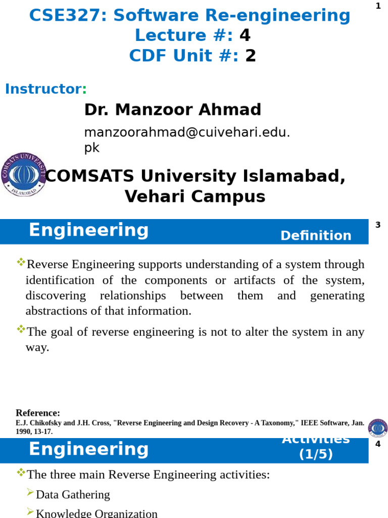 4-Reverse Engineering | PDF | Parsing | Computer Program