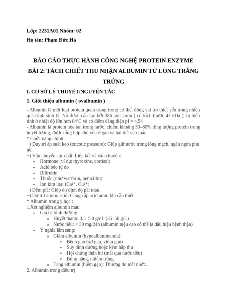 Bao Cao Buoi 2 | PDF