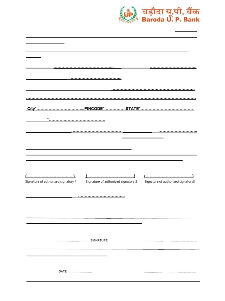 Self Declaration in Case of No Change of KYC Information (Non-Individual) | PDF