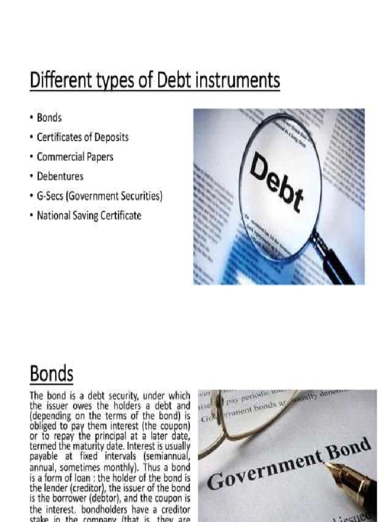 Unit - 3 Types of Debts | PDF