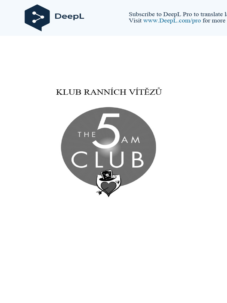 5am Club Cs | PDF