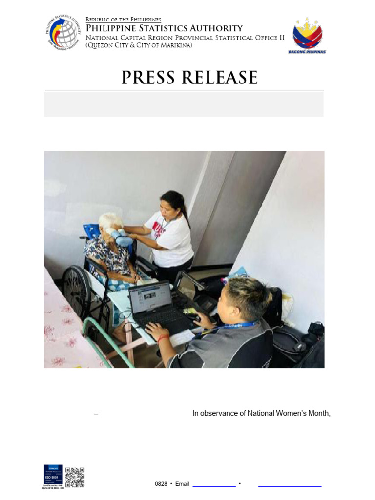 2025-PR-017 PSA-NCR PSO II Brings National ID Registration Closer To Every Juana | PDF ...