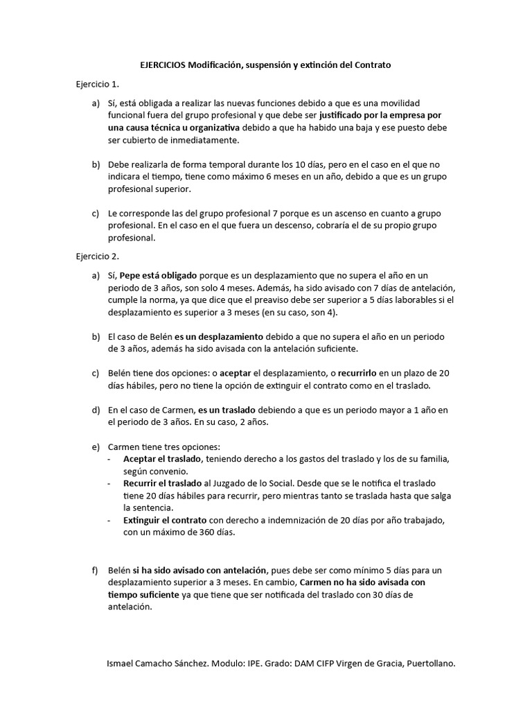 Ejercicios Ud5 | PDF | Daños y perjuicios