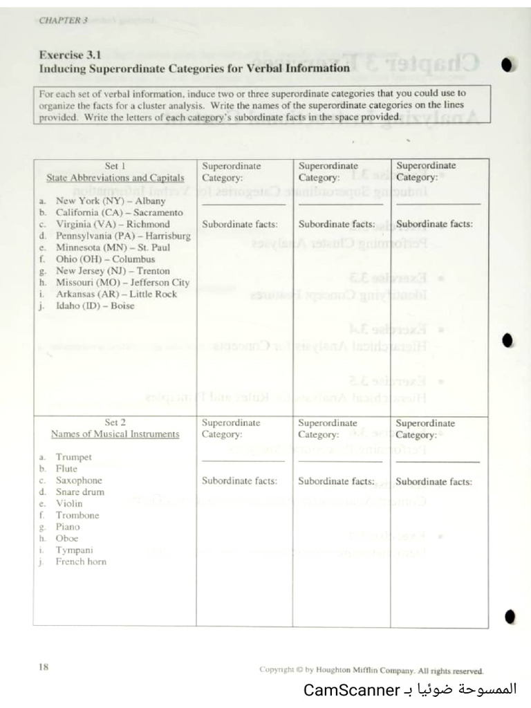 Chapter 3 exercises | PDF