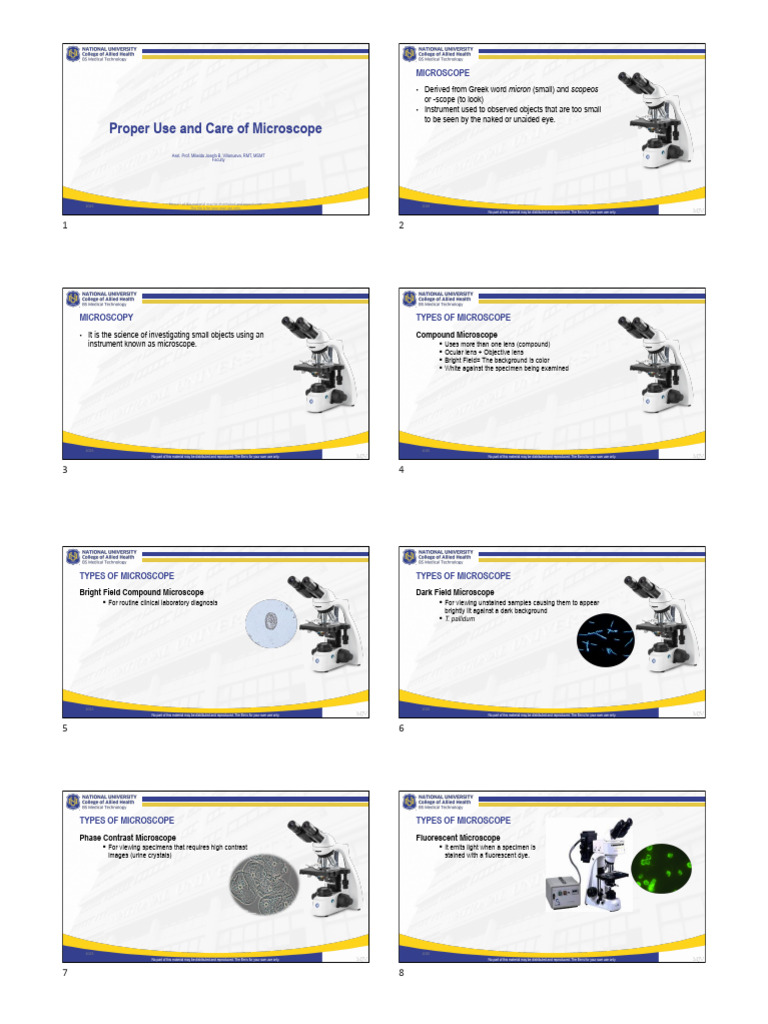 Microscope Student Copy Unlocked | PDF | Microscope | Optics