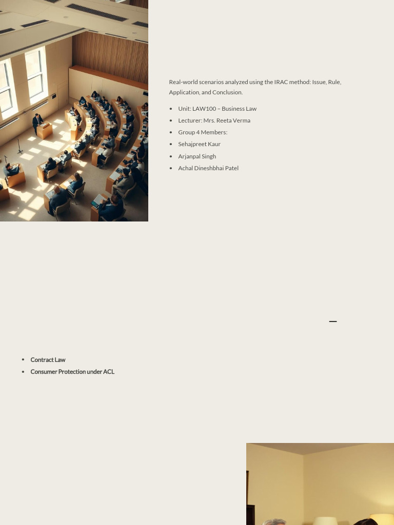 Business Law Case Studies | PDF | Damages | Private Law