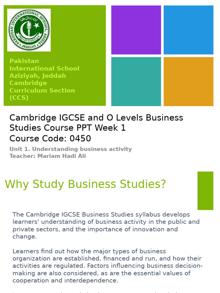 Business Unit 1 Week 1 Lesson 1 IGCSE. | PDF | Goods | Petroleum