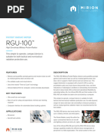 AN/UDR-13 Military Pocket Radiac | PDF