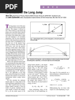 Physics of Ski Jumping Explained | PDF | Mechanics | Physics