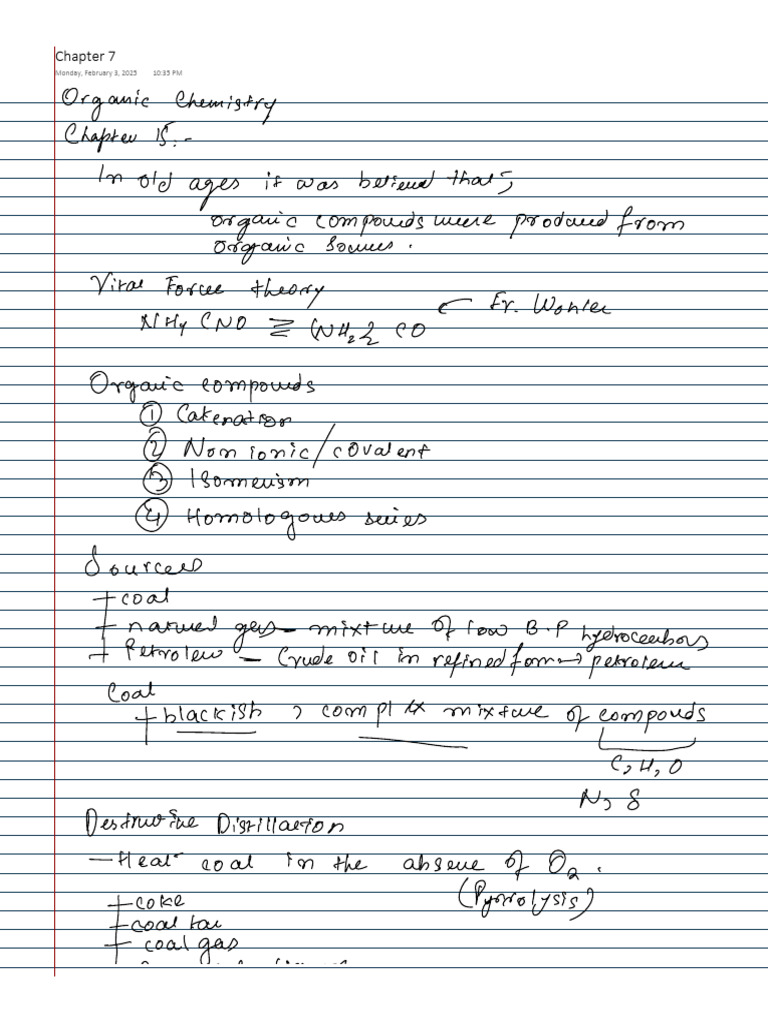 Chapter 7 Quick Notes Summary | PDF