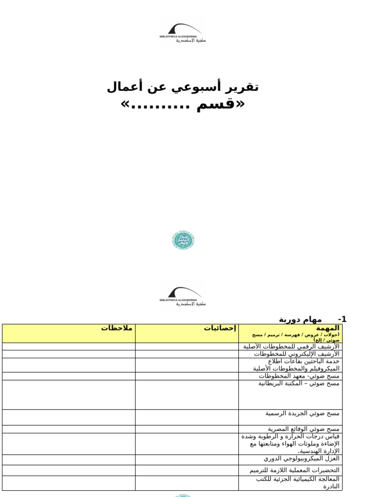 Report Manuscript Museum | PDF
