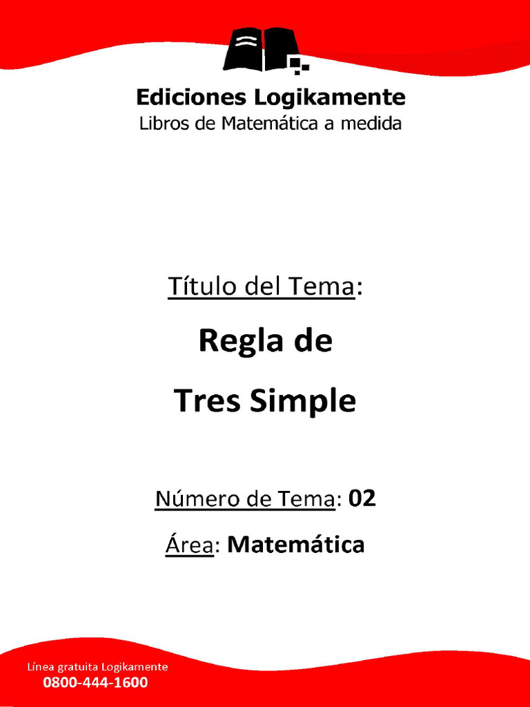 Regla de Tres Simple y Compuesta Logicamente | PDF