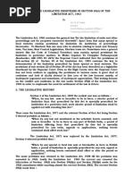 Limitation Act 1959 | PDF | Foreclosure | Mortgage Law