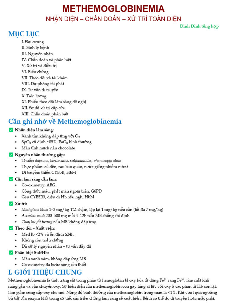 Met Hemoglobin | PDF