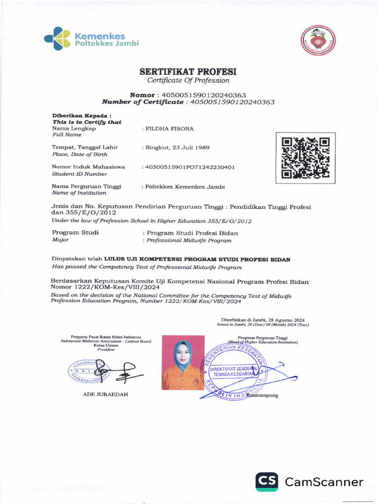 Professional Midwife Competency Certificate | PDF