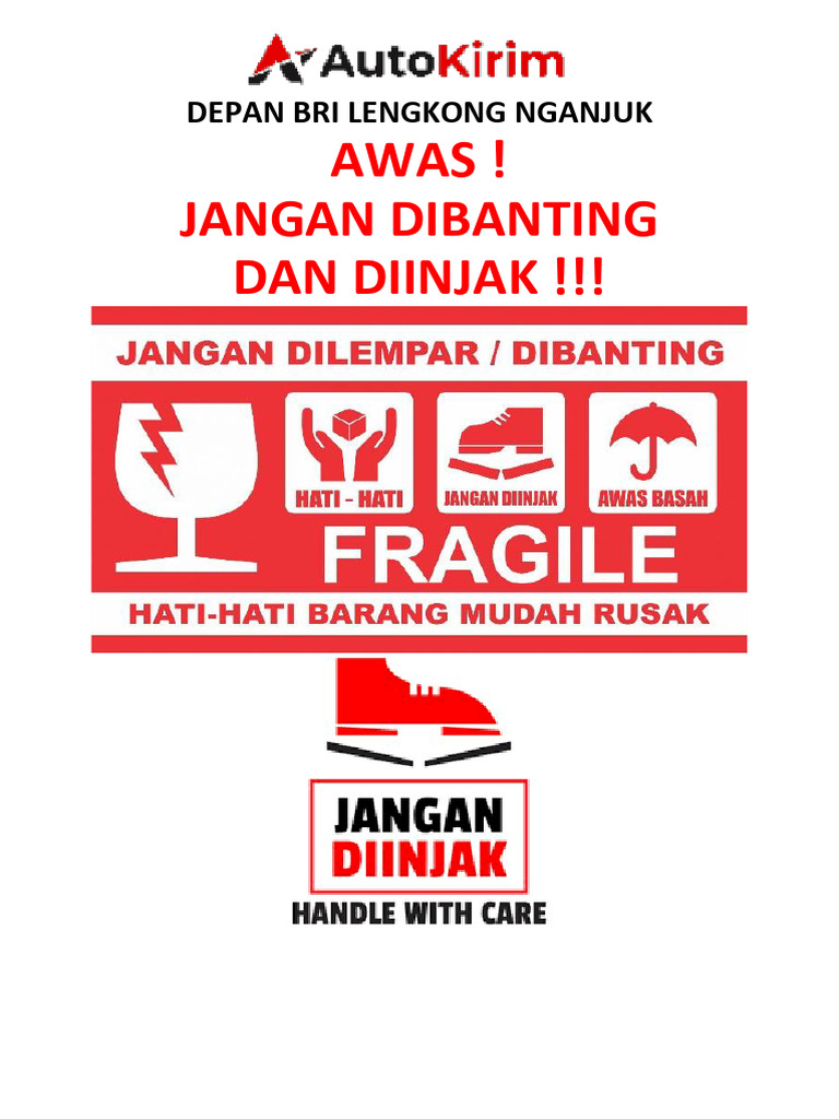 Jangan Dibanting | PDF