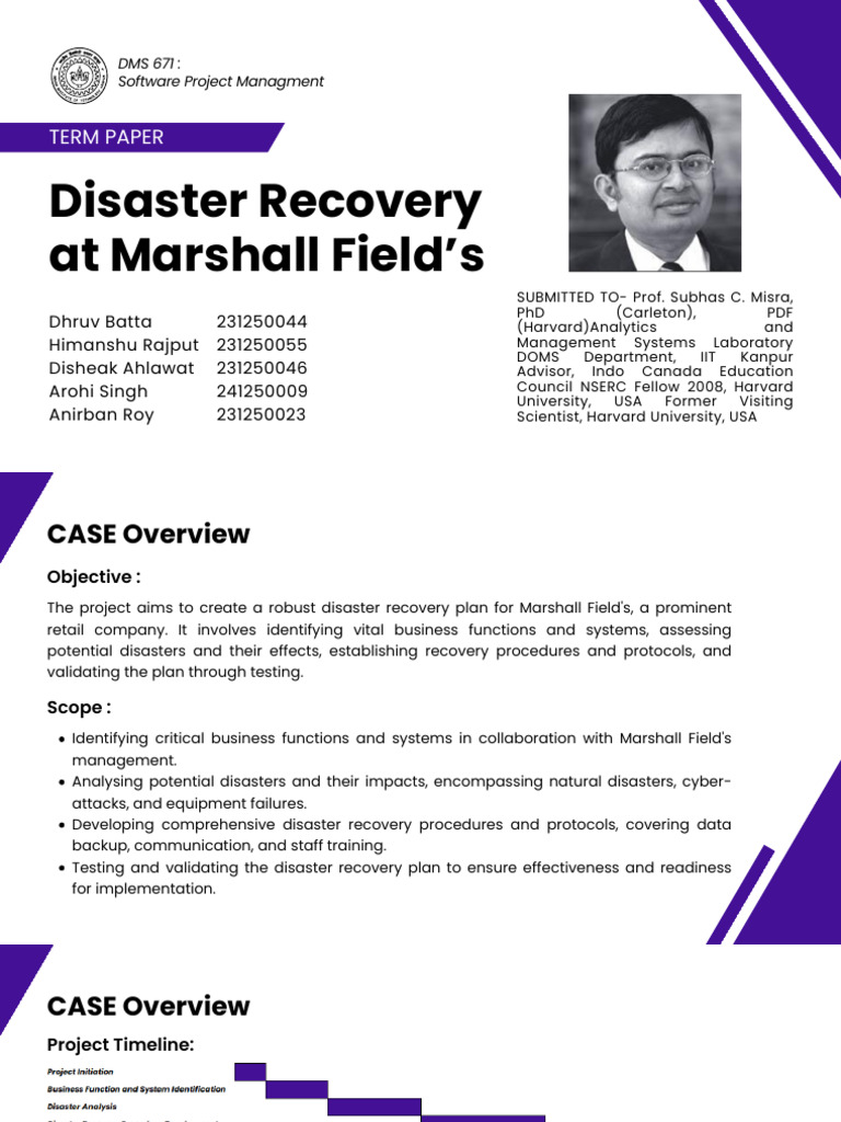 Term Project - Group No 01 | PDF | Emergency Management | Business