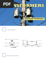 CT and VT Transformers: Key Differences | PDF | Transformer | Components