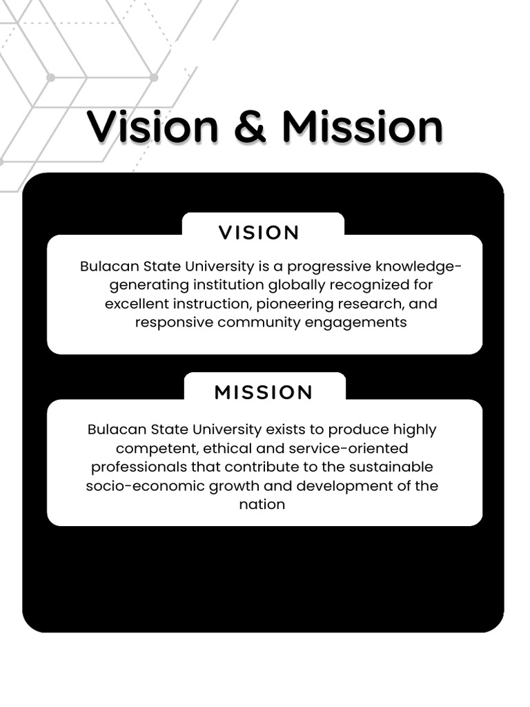 Red and Yellow Simple Vision and Mission Poster | PDF