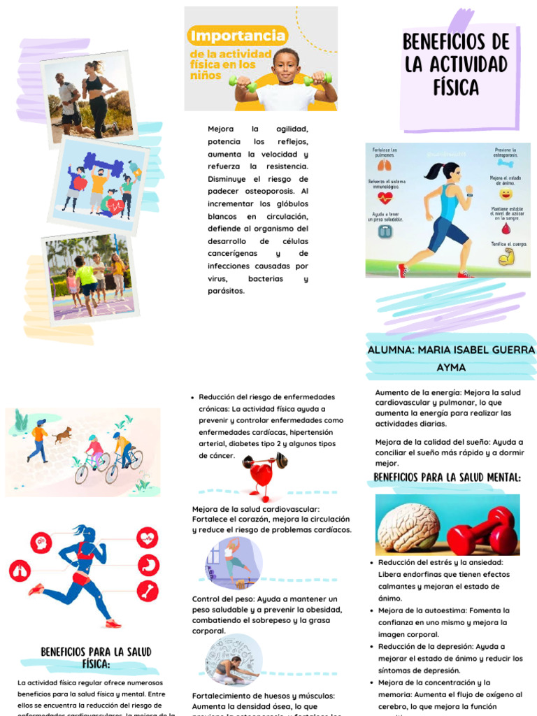 Beneficios de La Actividad Física-Guerra Ayma Maria Isabel | PDF ...