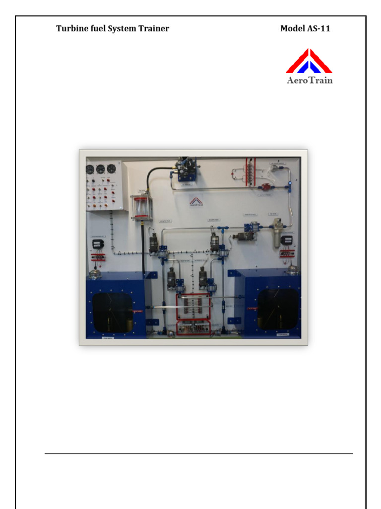 AS-11 Student Turbine - Fuel - System - Trainer - Manual | PDF | Pump ...