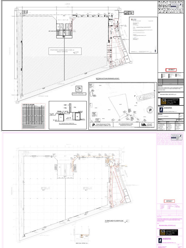 Drainage Layout for Proposed Warehouse | PDF | Building Materials ...