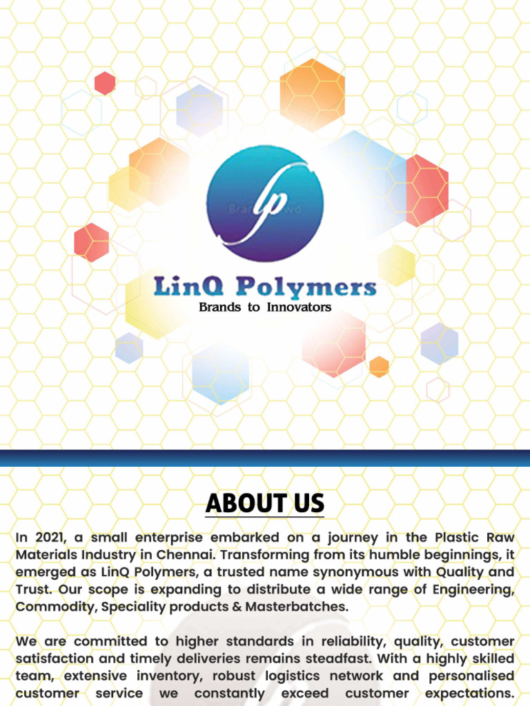Linq Polymers - Profile | PDF