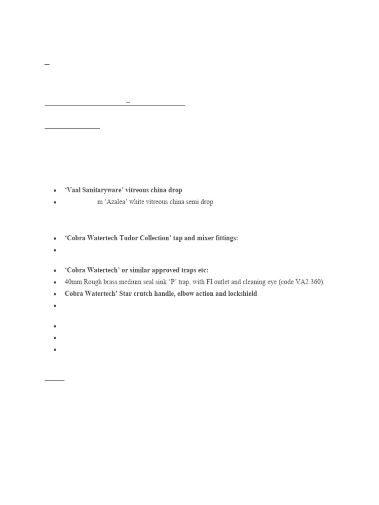 Composite Rate Build-Up for Plumbing | PDF | Door | Concrete