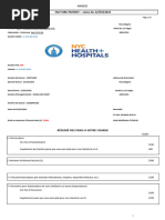 Facture D'hospitalisation | PDF