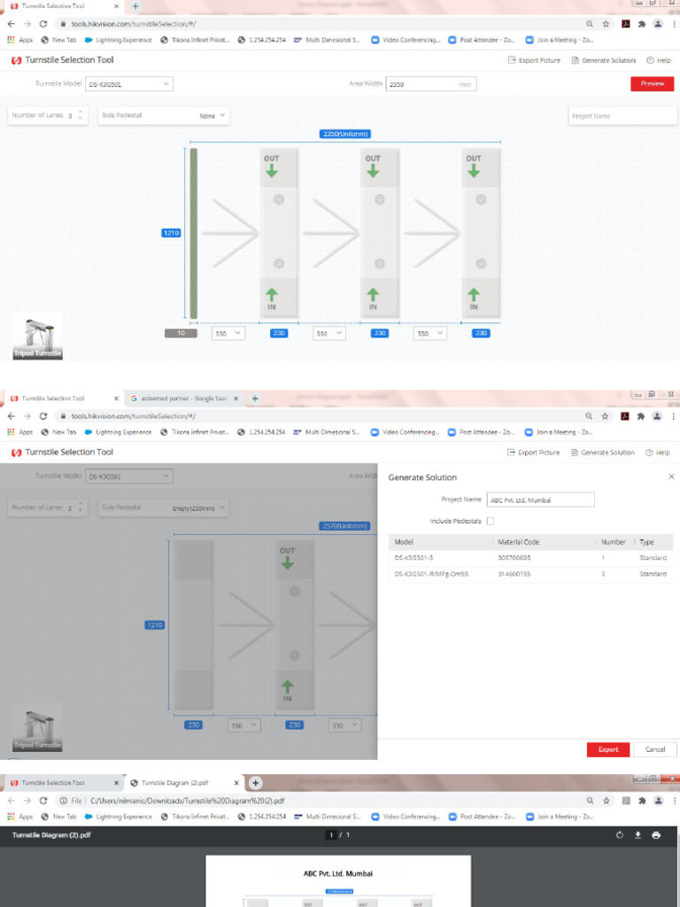 How To Generate Turnstile Model No | PDF