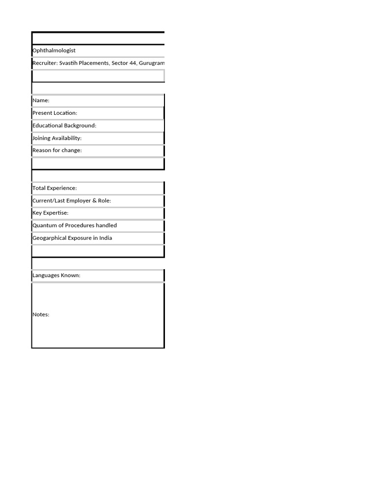 Ophthal Brief Summary-Arycogroup, Behrian3 | PDF | Ophthalmology | Human Eye