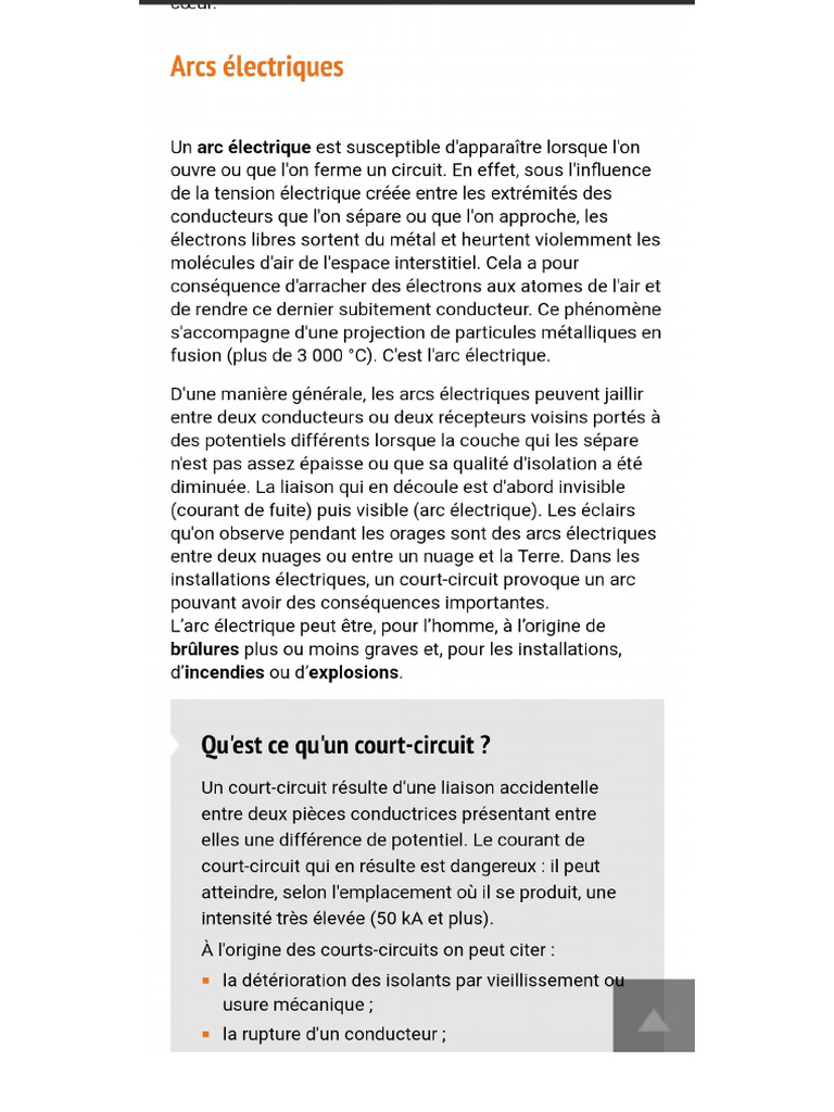 les risques électrique | PDF