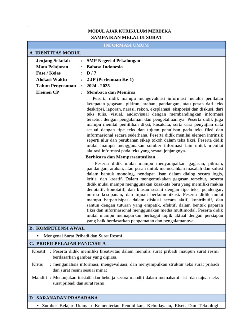 Modul Observasi | PDF