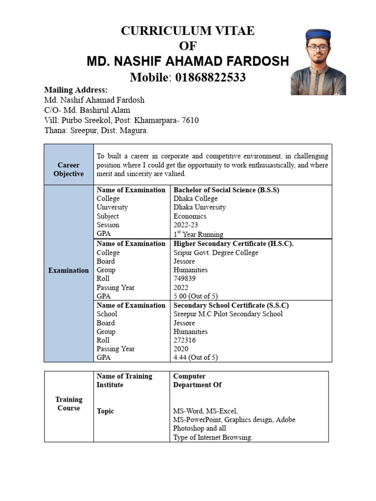 Nashif Ahamad Fardosh New | PDF