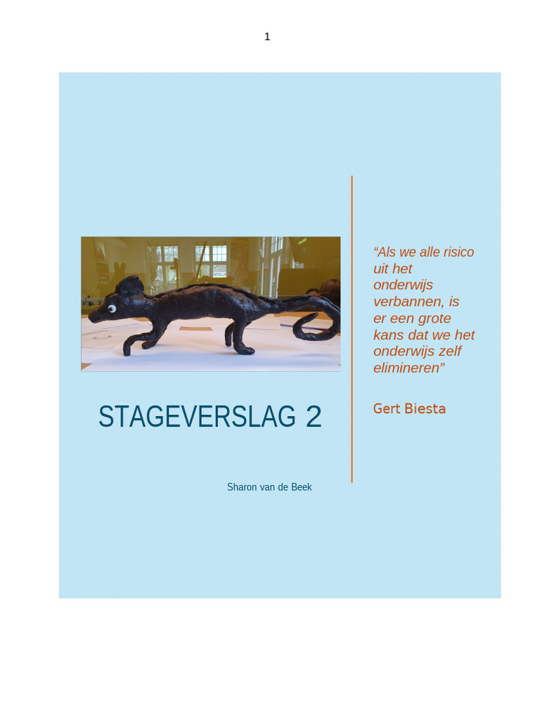 Stageverslag 2-Samengesteld Document | PDF