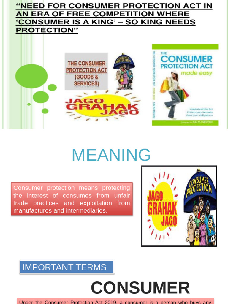 Understanding Consumer Rights and Protections | PDF | Goods | Consumer ...